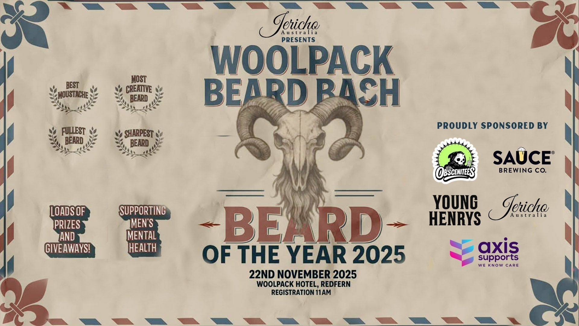 Woolpack Beard Bash 2025 | Redfern, NSW – Better Bloke Project